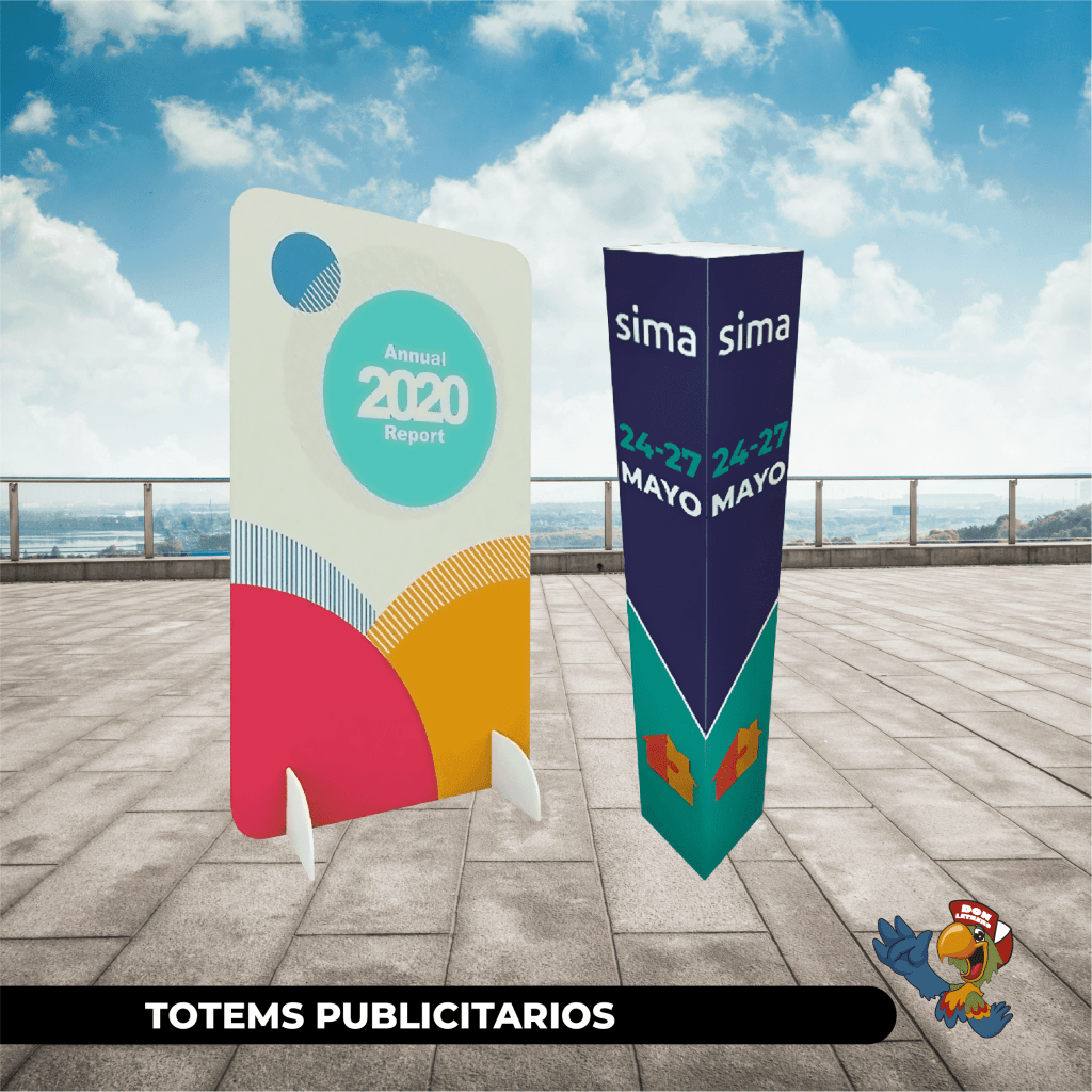 Totem Publicitario DON LETRERO
