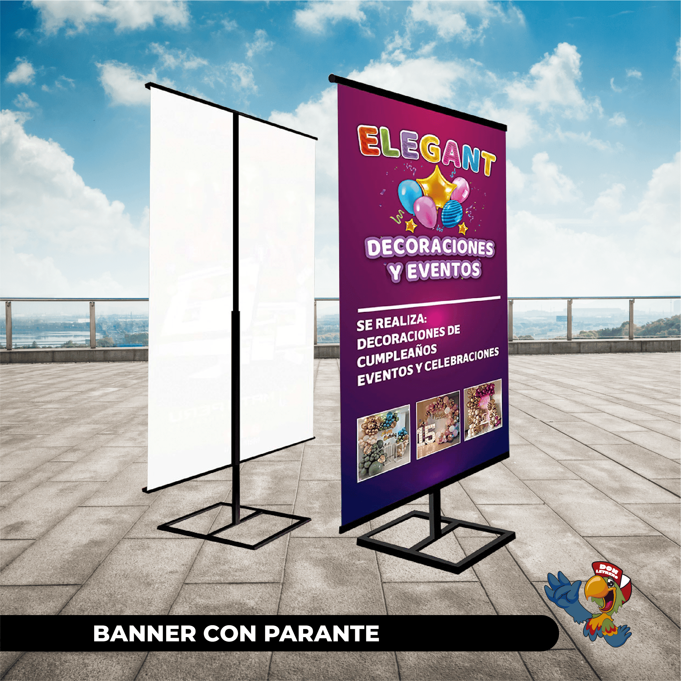 Banner con Parante DON LETRERO